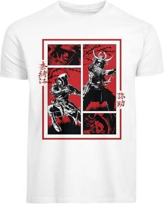 Assassin's Creed DPI Merchandising GmbH Panels T-Shirt Unisexe pour Adulte, Multicolore, XL