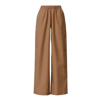 Fabiana Filippi Femme, Pantalons, Beige, Taille: 36 FR Wide Pantalons