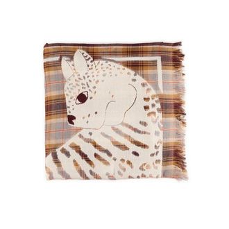 Inou&iuml; Editions Foulard imprim&eacute; &agrave; carreaux