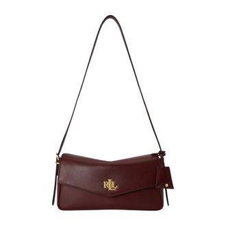 Ralph Lauren Farrah Soft Shoulder Bag - Femme - Sacs - Rouge - Taille: ONE Size