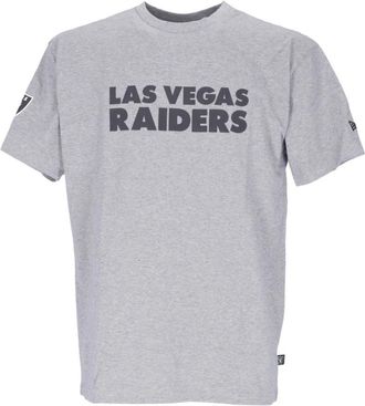 New Era Las Vegas Raiders Oversize Tee - - Tops - Herren - Grau - S