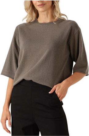 Knit-ted Damen, Strickwaren, Braun, SGr&ouml;&szlig;e