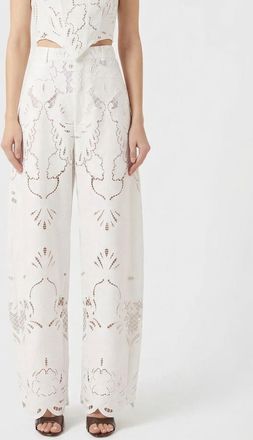 Giuseppe Di Morabito Hose GIUSEPPE DI MORABITO Damen Farbe Wei&szlig;