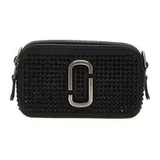 Marc Jacobs Femme, Sacs, Noir, Taille: ONE Size Crystal Canvas Snapshot