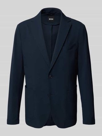 HUGO BOSS Slim Fit Anzugsakko mit 2-Knopf-Verschluss
