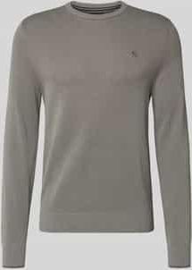 Lerros Strickpullover mit Label-Stitching