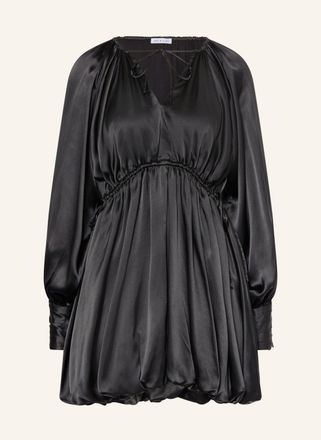 Mrs & Hugs Mrs & Hugs Satinkleid Mit Seide schwarz