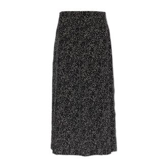 Valentino Garavani Faltenrock aus Seide - - Skirts - Damen - Schwarzk - XS