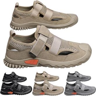 Generic Chaussures de sport pour homme - Design en maille - Chaussures de course &agrave; enfiler - Chaussures de s&eacute;curit&eacute; - R&eacute;sistantes &agrave; lusure - Chaussures de loi