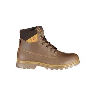 Carrera Elegante Schn&uuml;rstiefel mit Kontrastdetails - - Shoes - Herren - Braun - 42 EU