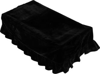 Valiclud Klavierhocker Stuhlbezug in Gold Samt Komfortabler Schutz f&uuml;r Einzelne Klavierb&auml;nke Geeignet f&uuml;r Musikzimmer und &Uuml;bungsr&auml;ume