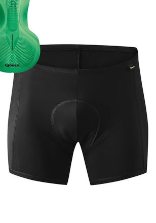 Maier Sports Gonso Sitivo U M, Herren Fahrradunterhose, Passt unter alle Rad-Shorts, Tights mit Sitivo Sitzpolster mit Poron-Elementen, Enganliegende Passform