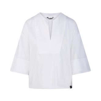 Max Mara Femme, Blouses et Chemises, Blanc, Taille: 40 FR Sospiro Blouse