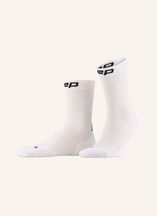 CEP Cep Laufsocken Core Run Mid Cut weiss