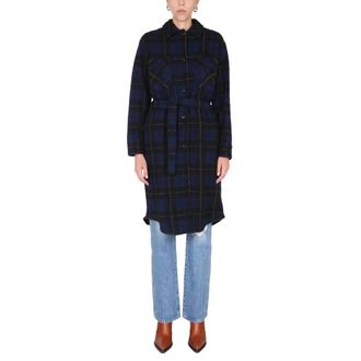 Woolrich Trenchcoat - - Coats - Damen - Blau - M