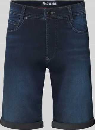 M.A.C Regular Fit Bermudas in Denim-Optik mit Eingrifftaschen