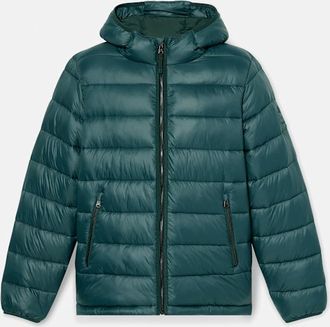 Timberland Strapazierf&auml;hige, wasserabweisende Garfield Steppjacke f&uuml;r Herren in Dunkelgr&uuml;n, Herren, Gr&uuml;n, Gr&ouml;&szlig;e