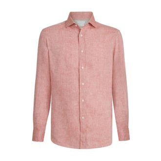 Brunello Cucinelli Homme, Chemises, Orange, Taille: S Brunello Cucinelli Chemises Orange