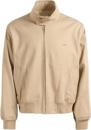 A.P.C. A.p.c., Homme, Vestes, Beige, Taille: L Bluson Zippe