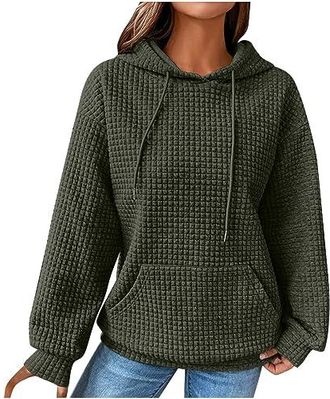 Generic Sweat A Capuche Femme Sportswear Veste Survetement Grande Taille &Agrave; Hiver Gilet Sweet Vetement Chaud Sweats Hoodie V&ecirc;tements Jogging Longue Sweatshirts