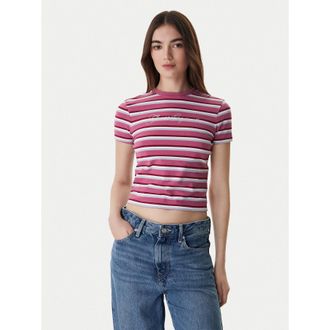 Guess T-Shirt W6RI41 J1314 Rosa Regular Fit