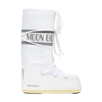 Moon Boot Icon Nylon Schneestiefel - - Shoes - Herren - Wei&szlig; - 42 EU