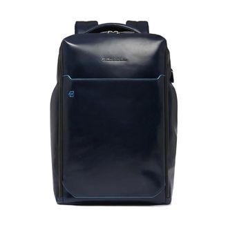 Piquadro Personalisierbarer Laptop-Rucksack 15-6 - - Bags - Herren - Blau - ONE SIZE