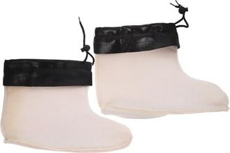 Beaupretty Doublures Chaudes Amovibles pour Bottes de Pluie Homme et Femme Doublure Int&eacute;rieure &Eacute;paisse en Tissu Polaire Taille Moyenne 16-19 CM Prot&egrave;ge du Froid 