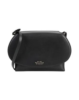 Smythson SMOOTH PILLOW XBODY BLACK