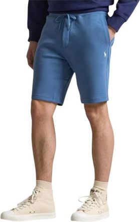 Ralph Lauren Homme, Shorts, Bleu, Taille: L Short 23 cm en maille double
