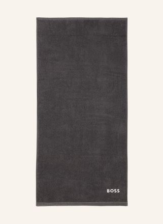 HUGO BOSS Handtuch Edge grau