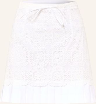 Claudie Pierlot Claudie Pierlot Rock Im Materialmix weiss