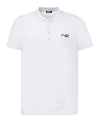 Diesel Poloshirt Regular Fit Logo Shirt - T-WEET-SPLIT