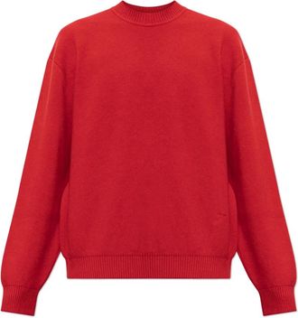 Jacquemus Pull en laine Pelota - Homme - Pulls - Rouge - Taille: S