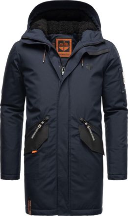Stone Harbor Herren Winterjacke Ragaan mit Teddyfell & Kapuze