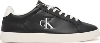 Calvin Klein Sneakers Calvin Klein 3 Cupsole Derby Pu Smo HM0HM02458 Schwarz