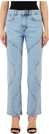 Liu Jo Femme, Jeans, Bleu, Taille: W29 Pantalon EN Denim Long