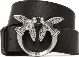 Pinko Damengürtel Pinko Love Berry H4 Belt PE 23 PLT01 100120 A0F1 Schwarz