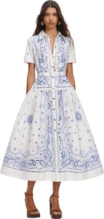 Self Portrait Femme, Robes, Multicolore, Taille: 34 FR Robe Maxi &agrave; Col en Dentelle