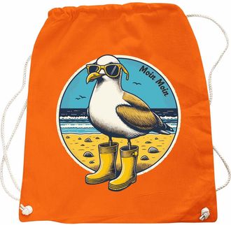 Spass Kostet Rucksack Tasche Beutel Moin Moin Sommer Sonne Strand Meer M&ouml;we Urlaub Spruch