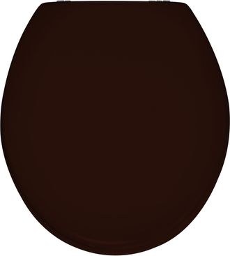 WENKO 21409100 WC-Sitz Prima - MDF, braun
