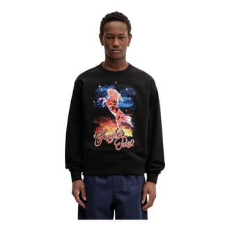 Kenzo Sweatshirt mit Grafikdruck - - Sweatshirts & Hoodies - Herren - Schwarzk - S