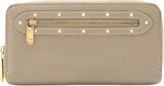 Louis Vuitton Portefeuille long vintage doccasion (bi-pli) - Femme - Pre-owned - Beige - Taille: ONE Size
