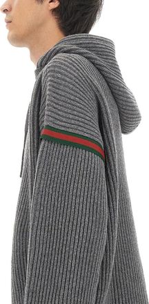Gucci Cashmere & Wool Blend Sweater - Gray