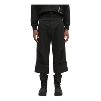Ader Error Homme, Pantalons, Noir, Taille: XL Pantalon Large