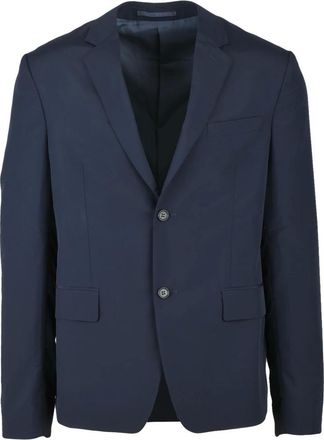 Prada Herren, Jacken, Blau, LGröße