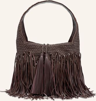 Lottusse Lottusse Hobo-Bag Noodbag braun