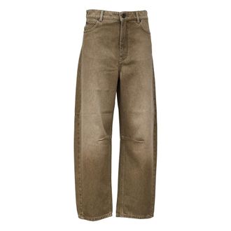 Max Mara Damen, Jeans, Braun, XSGr&ouml;&szlig;e