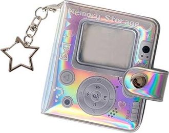 Generico Porte-cl&eacute;s album photo - porte-cl&eacute;s r&eacute;tro double face petit et portable | Album photo | Pour famille, No&euml;l, vacances, comm&eacute;moration, grossesse, naissa