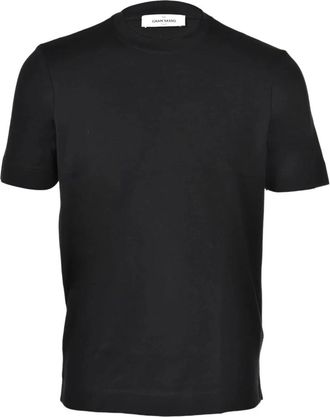 Gran Sasso 099C Tee - - Tops - Herren - Schwarzk - XL